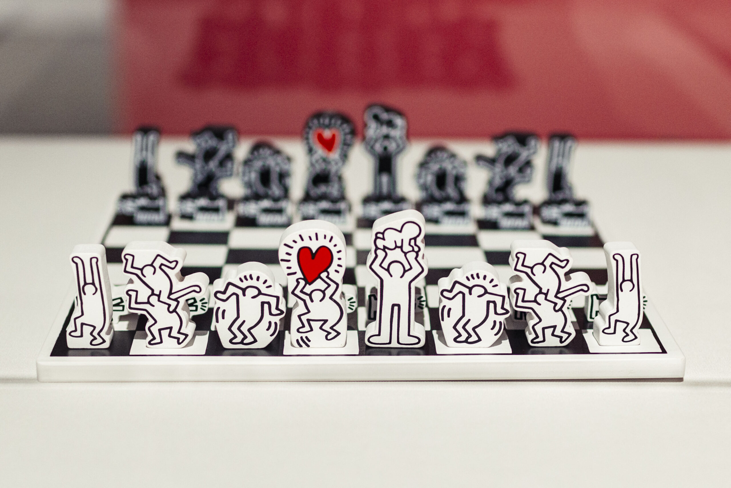 Keith Haring art on display in St. Louis (Clip) - World Chess Hall of ...